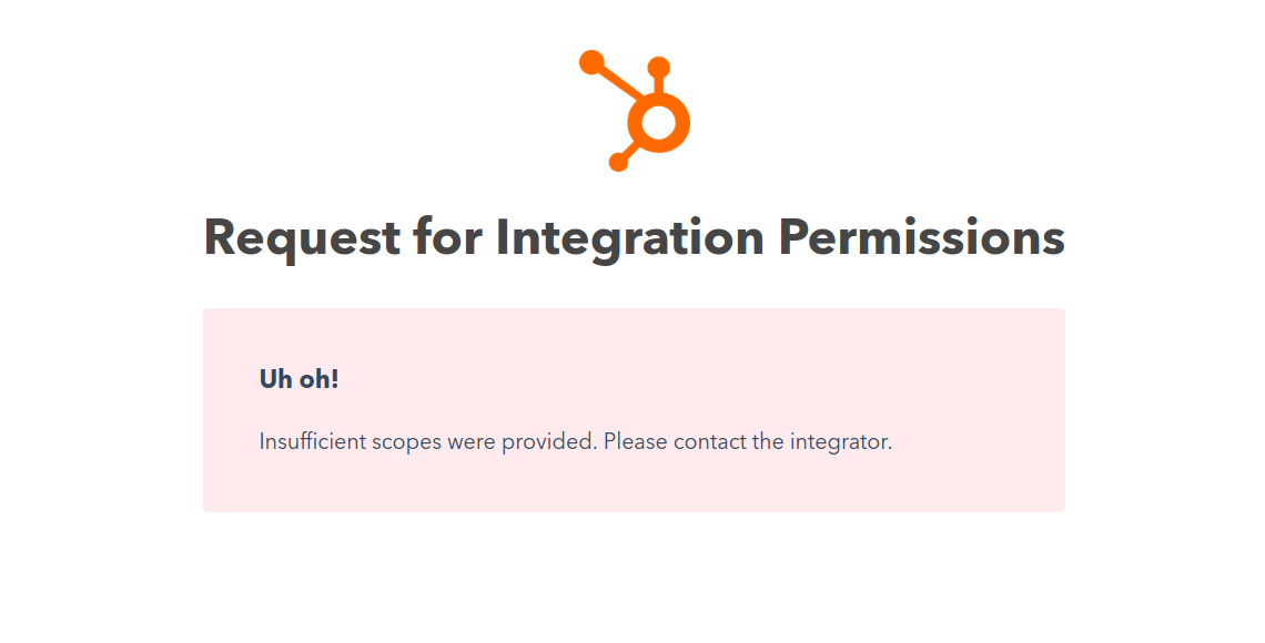 Hubspot Community Permission Error For Webhook Hubspot Community 