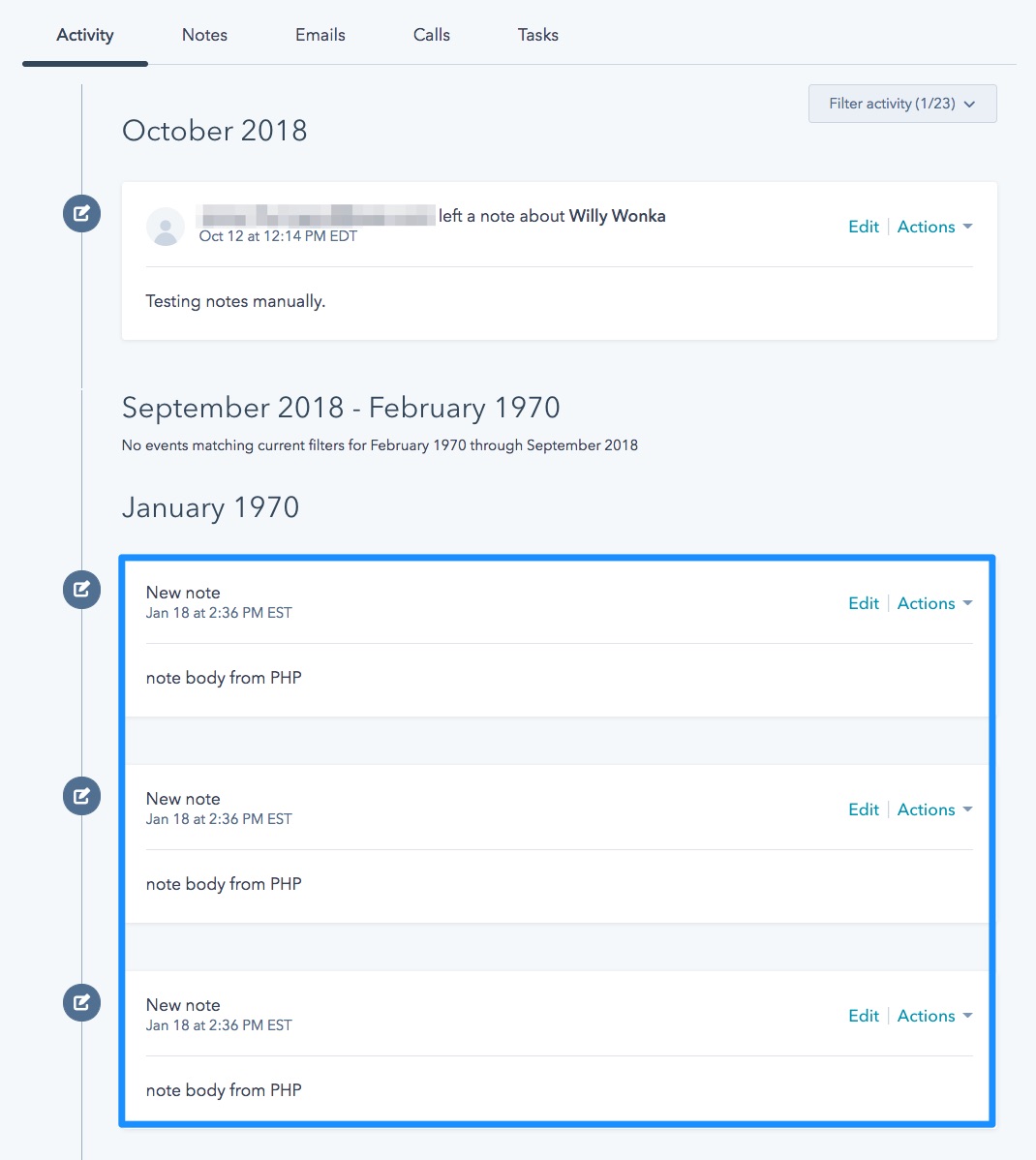 Solved: HubSpot Community - API - Adding note not showing up - HubSpot ...