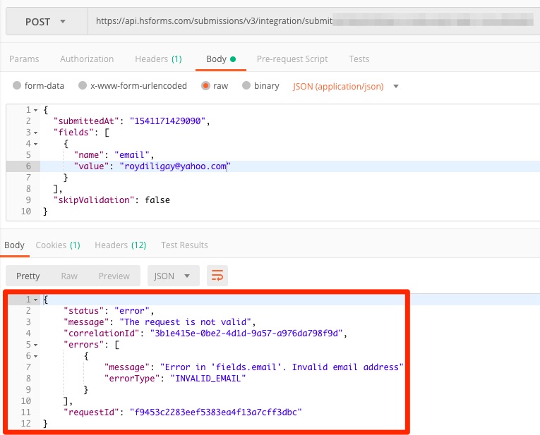 Solved: HubSpot Community - Inconsistent email validation using Forms API - HubSpot Community