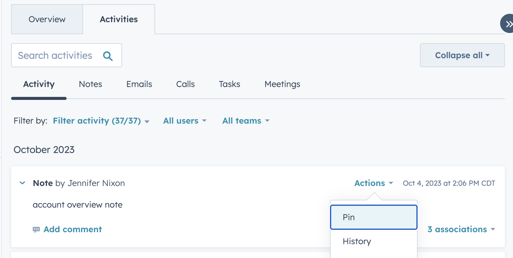 Solved: HubSpot Community - Field for General Account info? - HubSpot Community