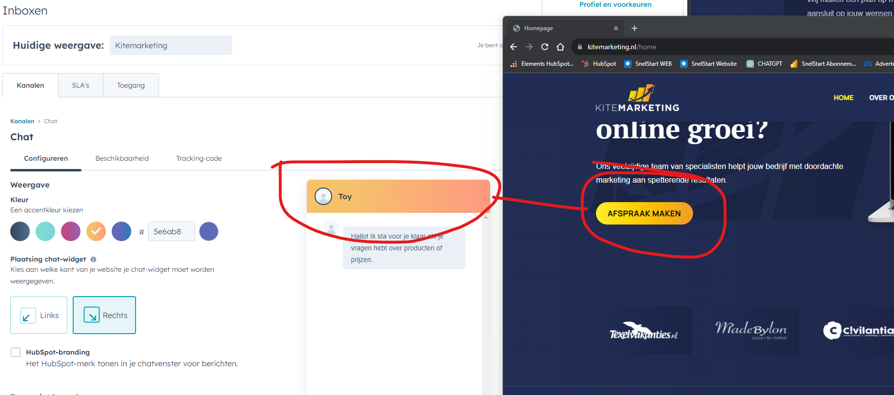 HubSpot Community - custom gradient chatflow - HubSpot Community