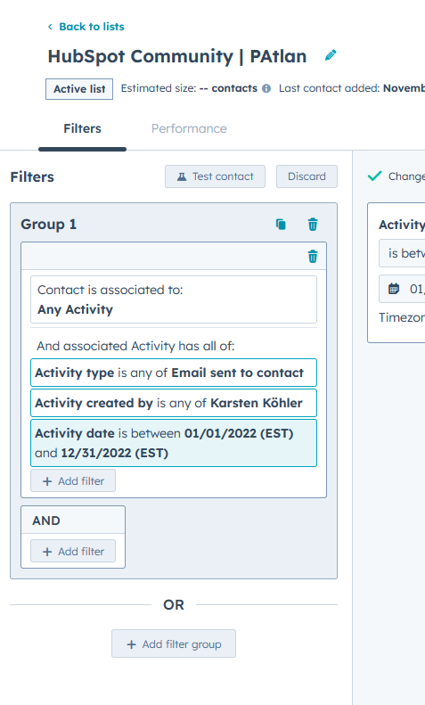 Solved: HubSpot Community - Listing all contacts a user exchanged emails with - HubSpot Community