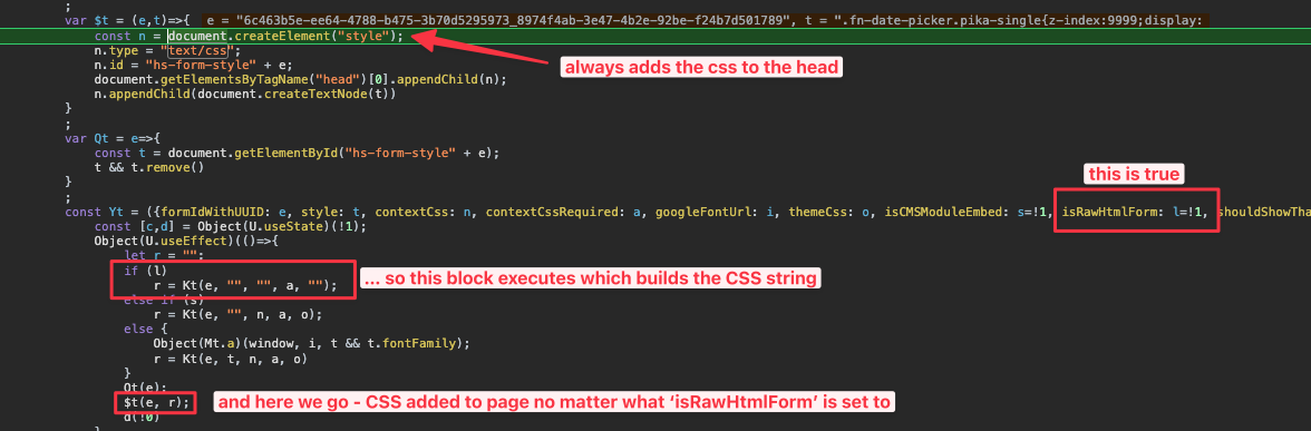 HubSpot Community - 'Set as raw HTML' form option still includes ...