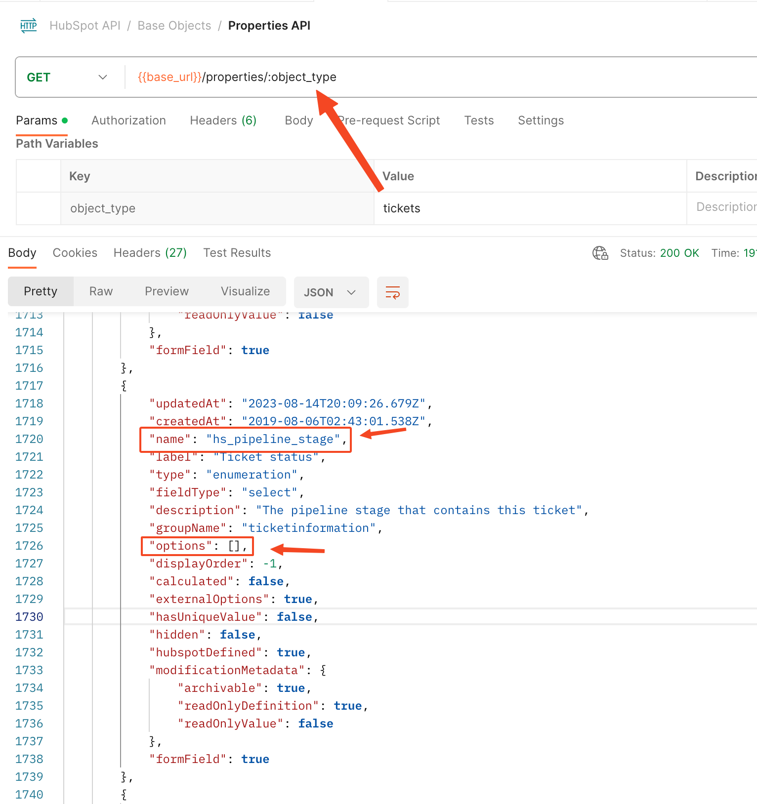 Solved: HubSpot Community - API for fetching Tickets Statuses names ...
