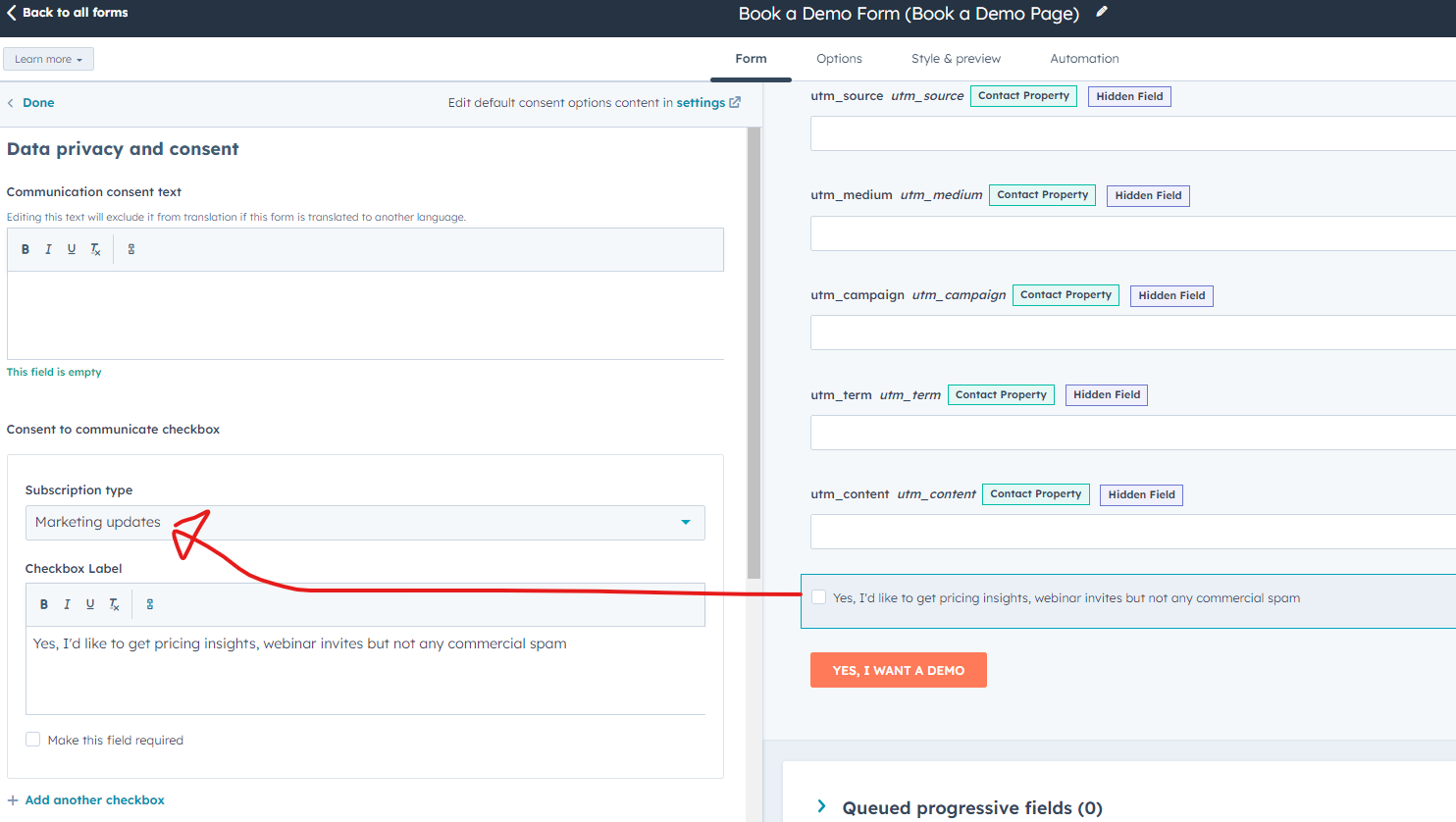 Solved Hubspot Community Hubspot Forms Automatically Subscribe Or