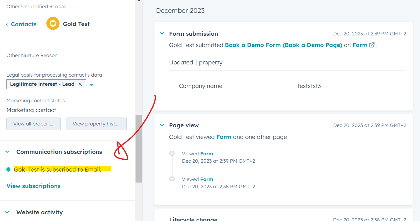 Solved Hubspot Community Hubspot Forms Automatically Subscribe Or