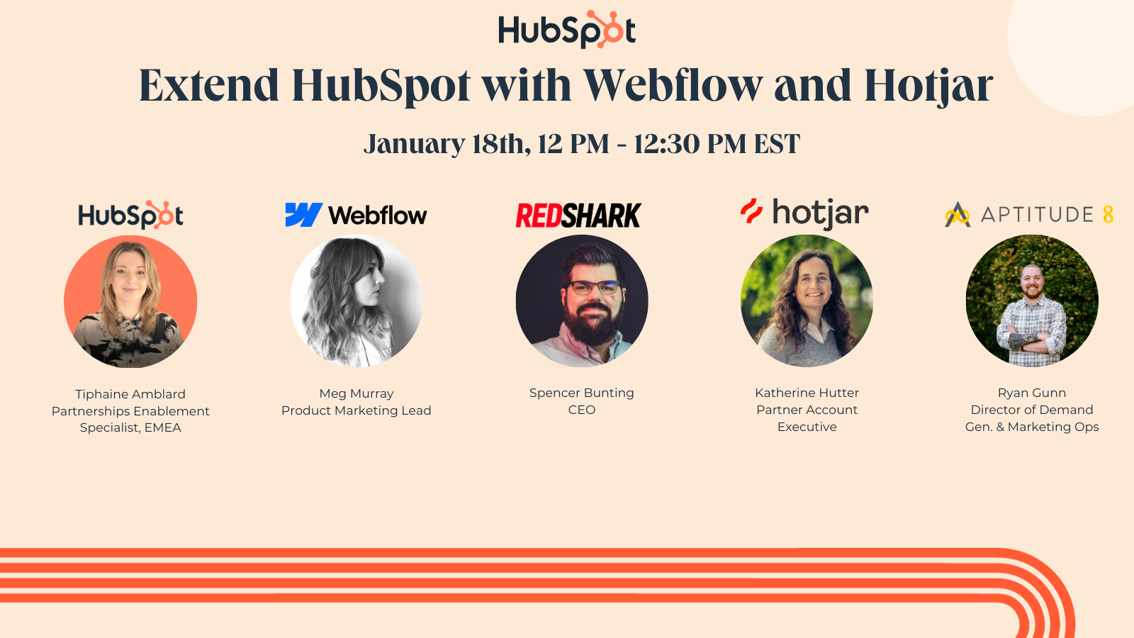 Hubspot Community January 18 Webinar Extend Hubspot With Webflow And Hotjar Hubspot 