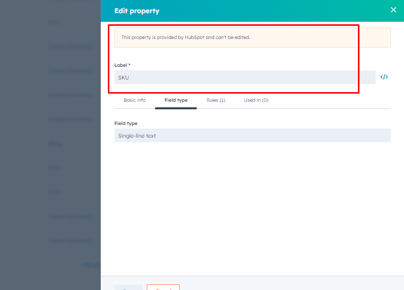 Solved: HubSpot Community - How to remove SKU in product? - HubSpot Community