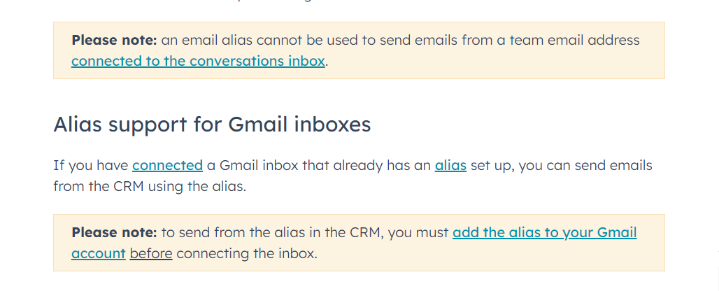 Solved: HubSpot Community - Gmail aliases edit "send as" - HubSpot Community