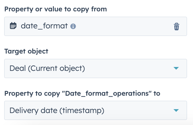 Solved: HubSpot Community - String date to date property in automation/workflow with custom code ...