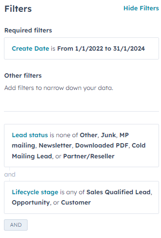 Solved: HubSpot Community - Need Help Displaying Qualified and Unqualified Leads on Single ...