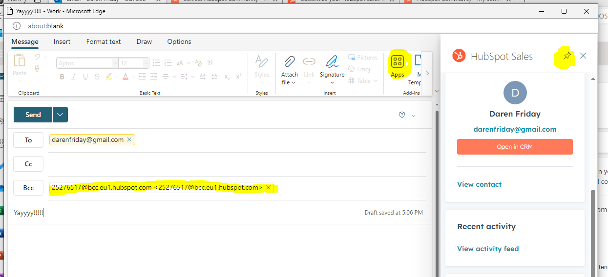 Solved: HubSpot Community - Outlook Sales Extension does not work with ...