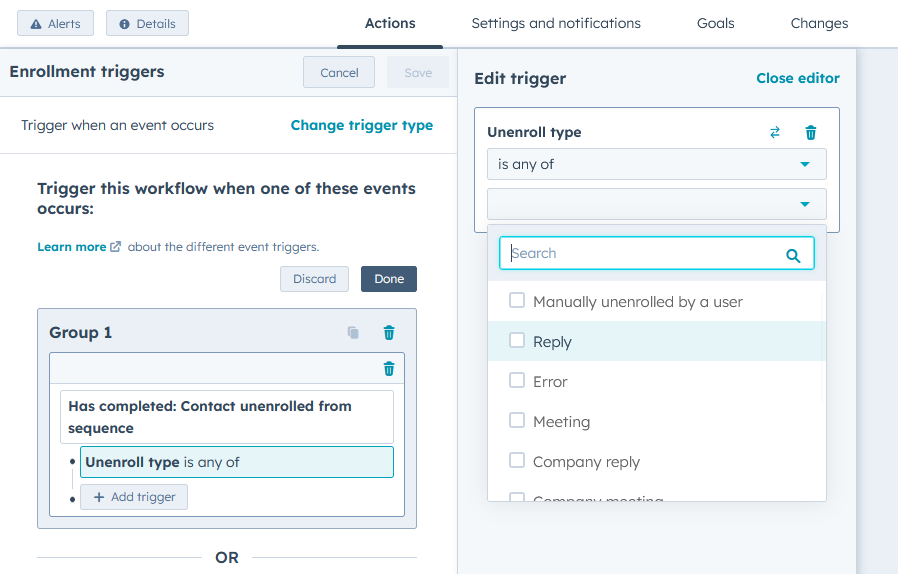 Solved Hubspot Community Email Replies To A Sequence Workflow Triggered Hubspot Community