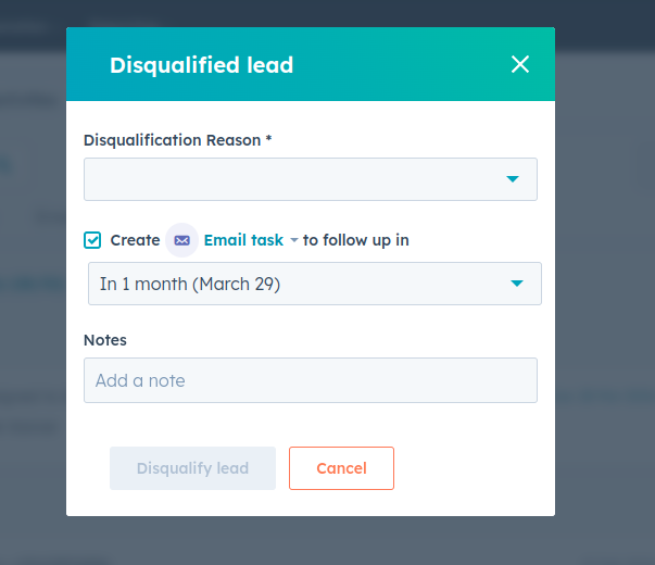 Solved: HubSpot Community - Disqualified Leads and reengagement ...