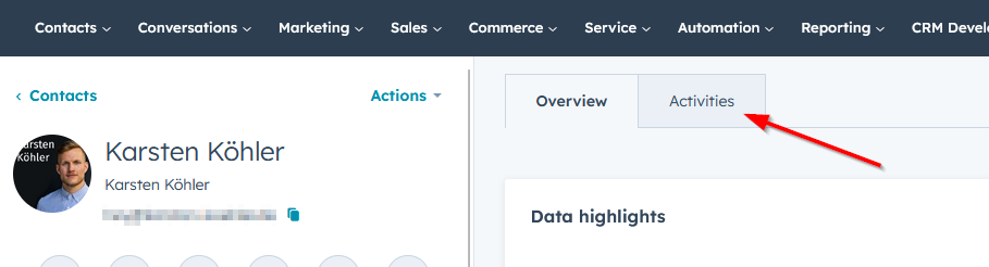 Solved: HubSpot Community - Adding email activity to contacts - HubSpot ...