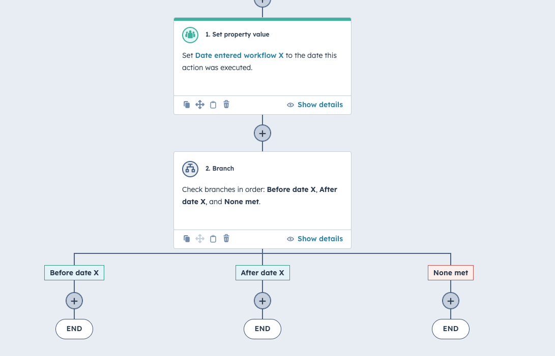 Solved: HubSpot Community - Create a Workflow If/Then based on todays date - HubSpot Community
