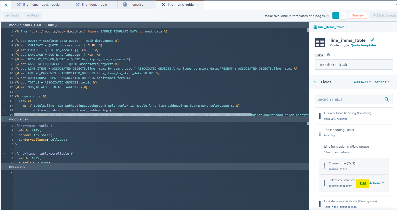 Solved Hubspot Community Use Line Item Custom Fields In Quote