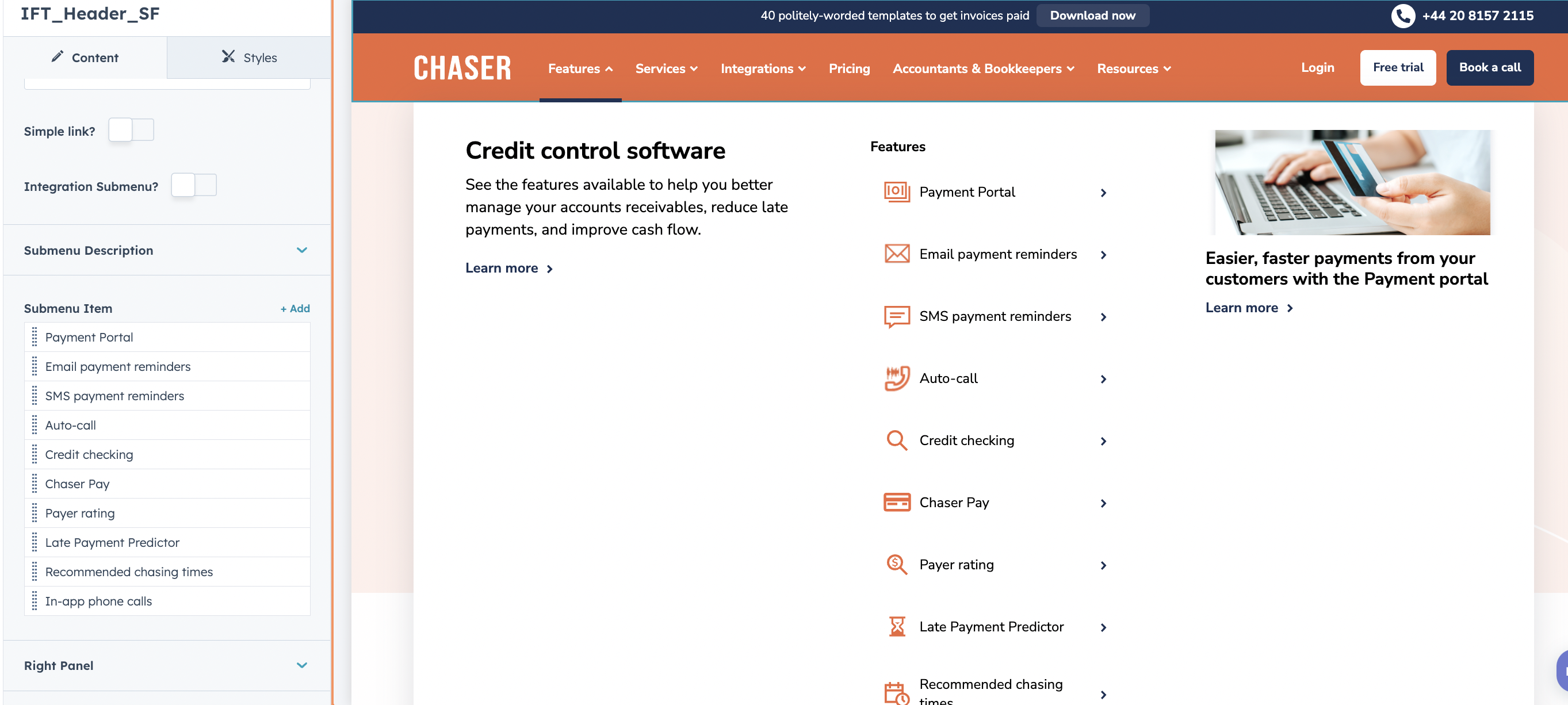 HubSpot Community - Change layout in drop down menu of the header - HubSpot Community
