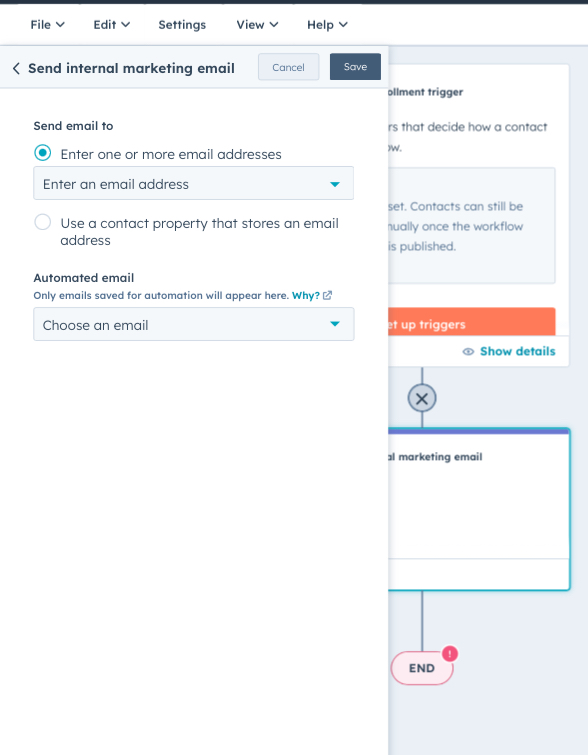 Solved Hubspot Community Re Sending Emails Through A Workflow To A Contact Not Enrolled In 