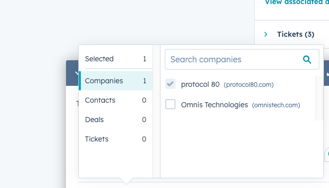 Solved: HubSpot Community - Associating Multiple Companies - HubSpot Community