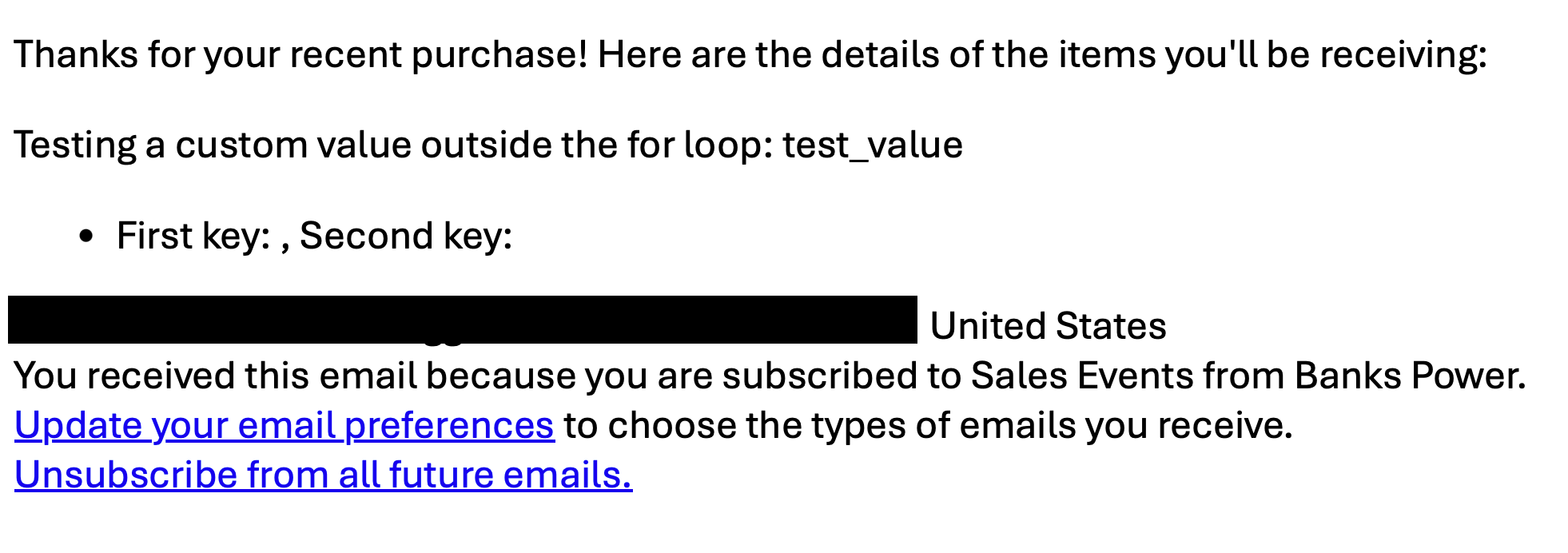 Solved Hubspot Community Single Send Api Html Hubl For Loop Not Rendering Correctly 0209