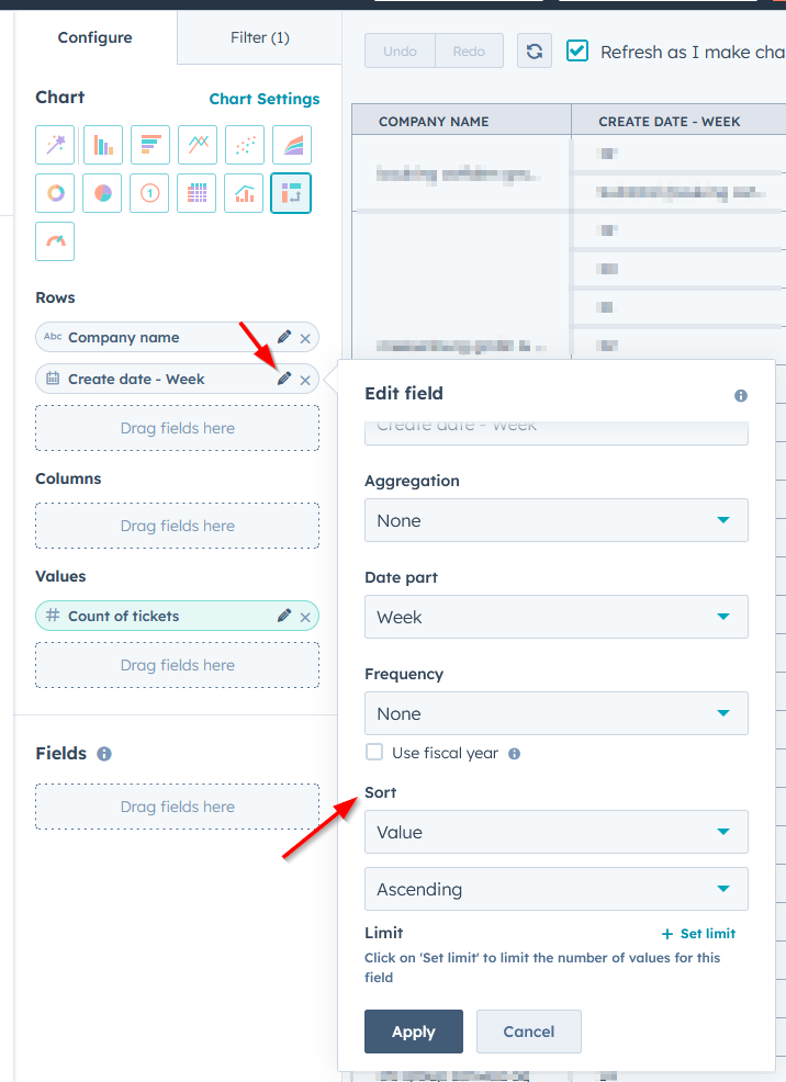 Solved: HubSpot Community - Sorting columns in table reports - HubSpot Community