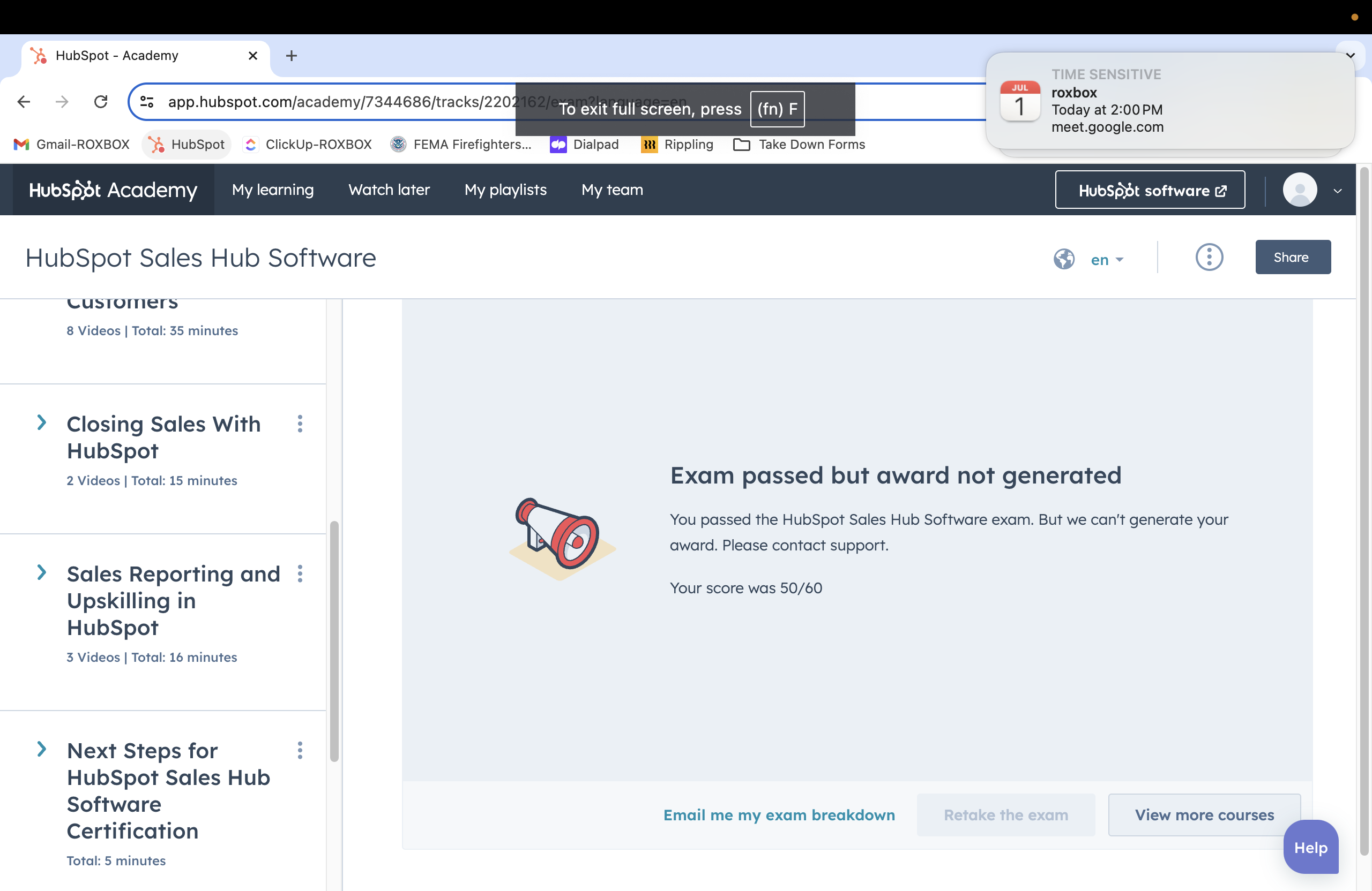 HubSpot Community - Certificate Not Loading - HubSpot Community