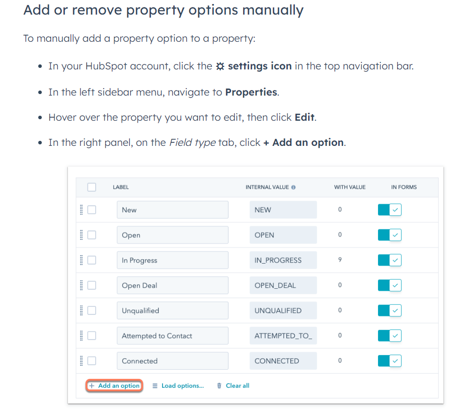 Solved Hubspot Community Drop Down Properties Hubspot Community 