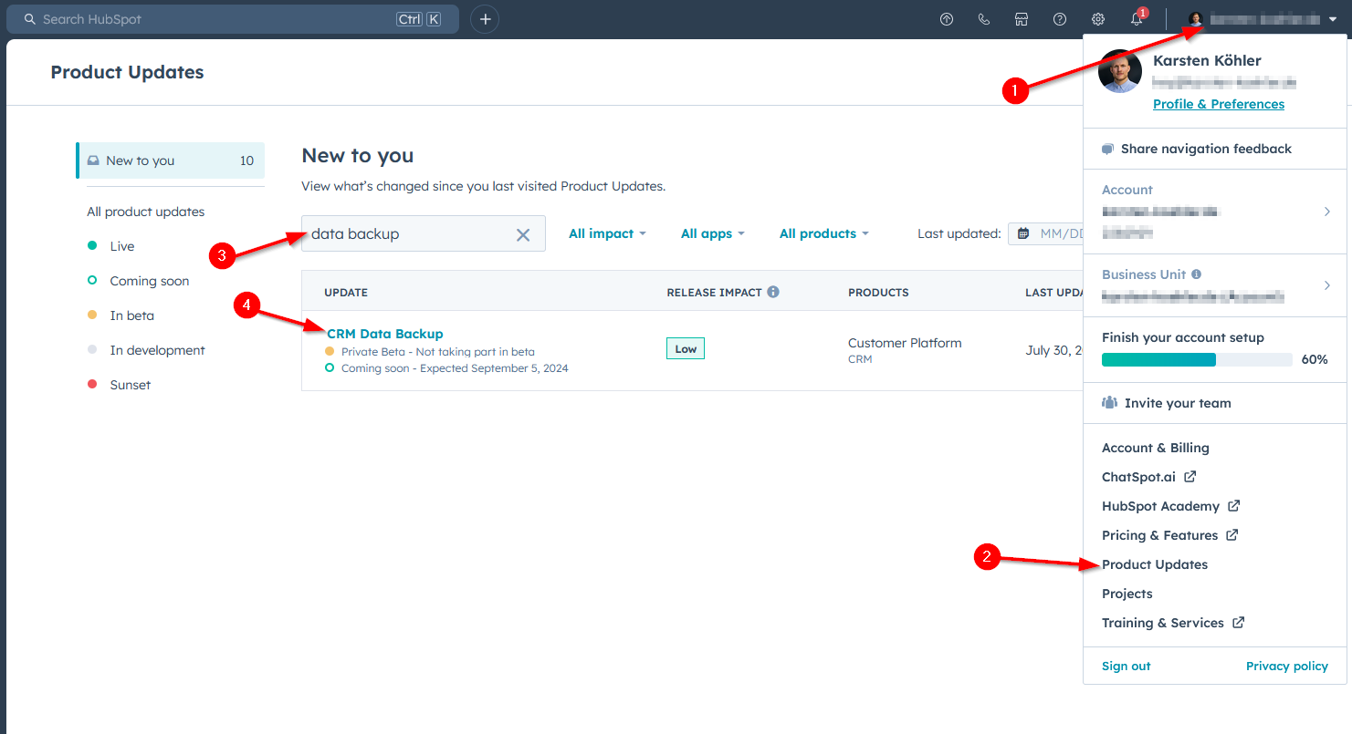 Solved: HubSpot Community - How can I do a HubSpot backup? - HubSpot Community