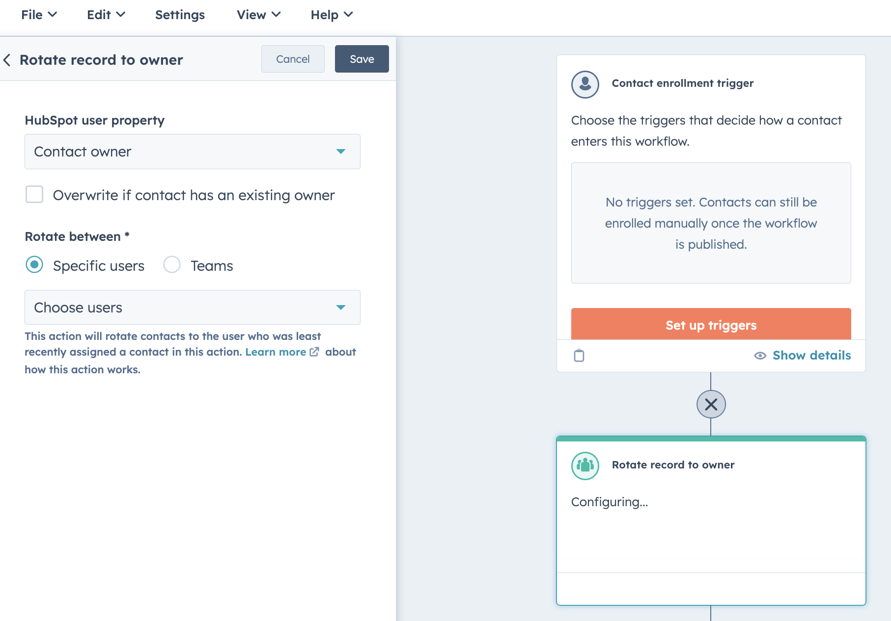 Solved: HubSpot Community - HubSpot Workflows Lack Round-Robin Split Branch Option - HubSpot ...