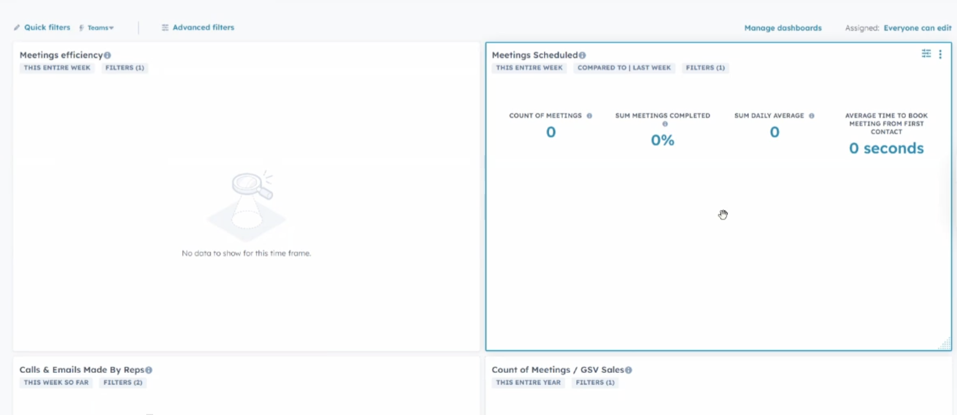 Solved: HubSpot Community - Reports Not Displaying (not setting issue) - HubSpot Community