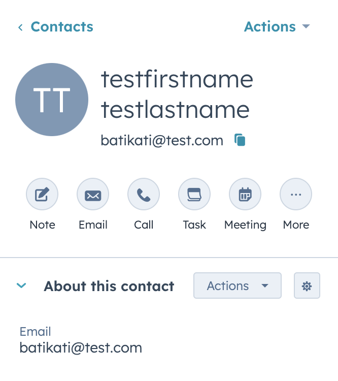 Solved Hubspot Community How To Pass Additional Contact Data When I Identify The User Using