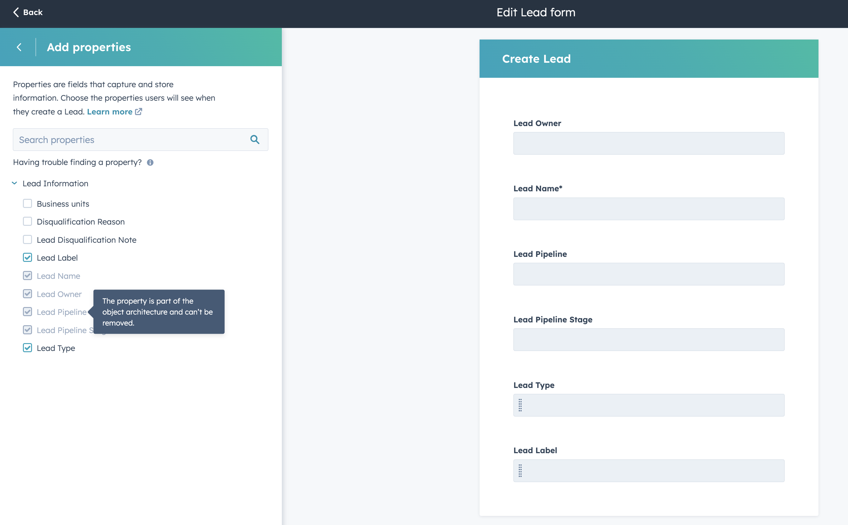 Solved: HubSpot Community - Why is "Lead Pipeline" a default option on the Create Lead form ...
