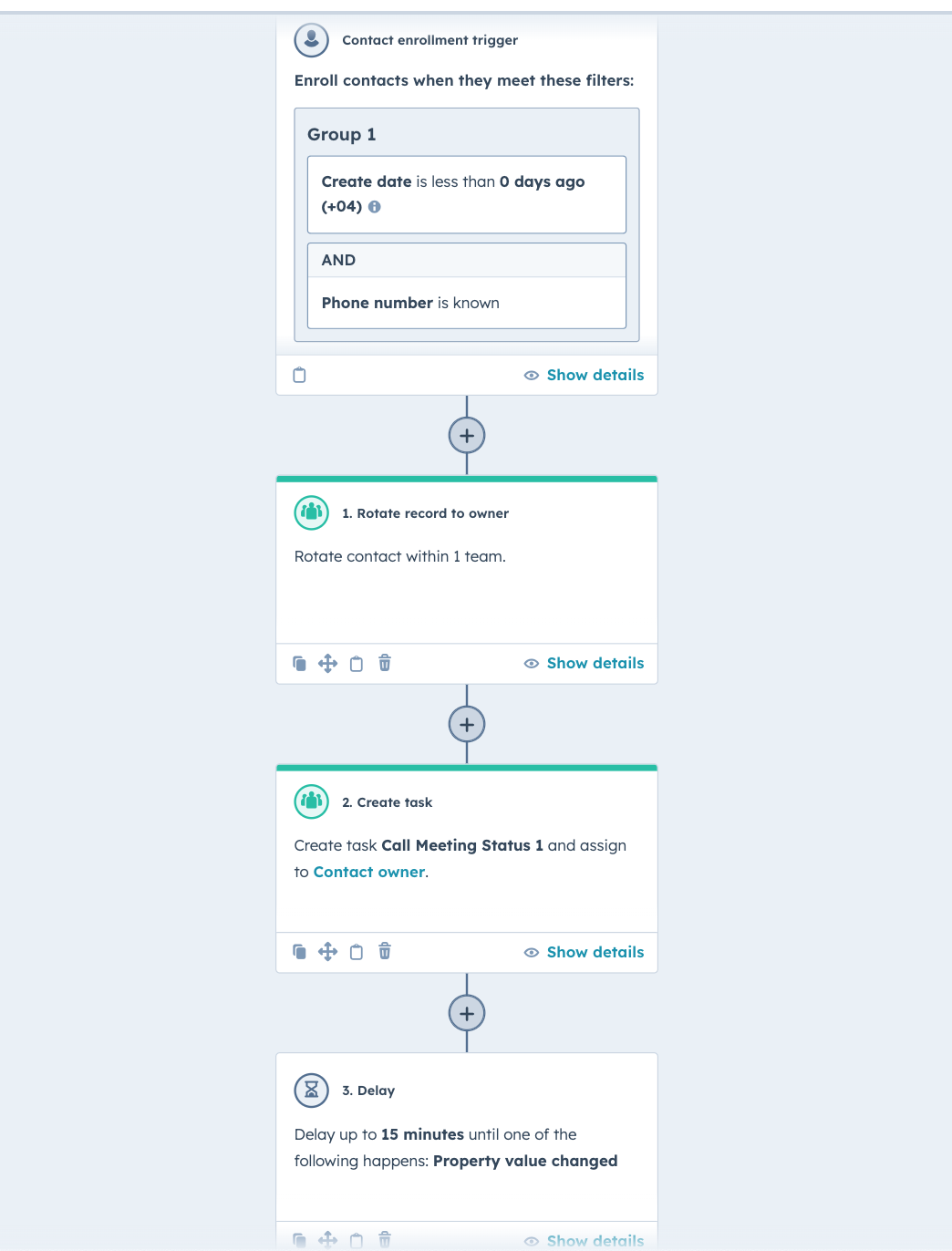 Solved: HubSpot Community - Trigger workflow task automation after changing the status on ...