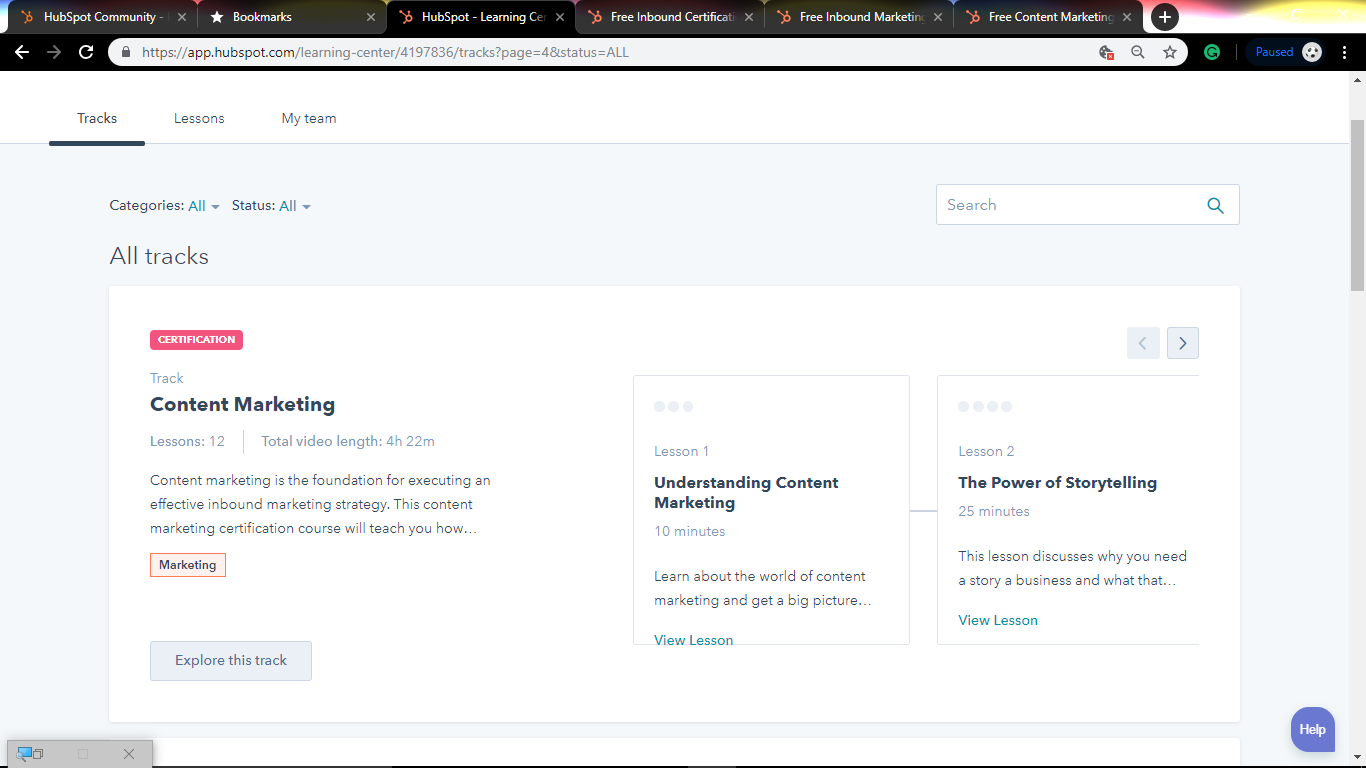 HubSpot Community - How and from where to download my certificate for ...