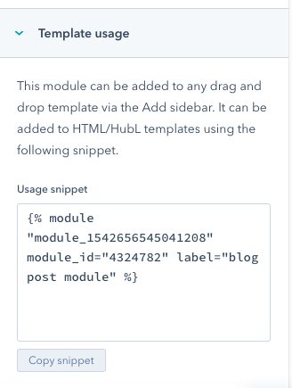 Solved: HubSpot Community - Blog Templates in HTML and Custom Modules ...