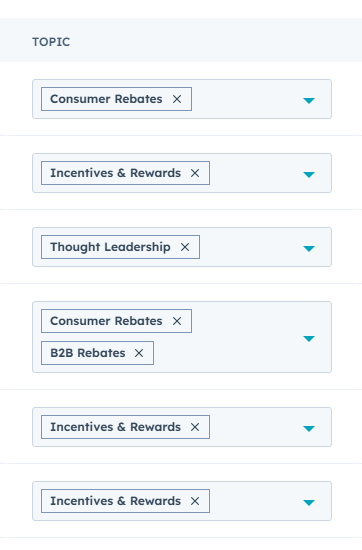 Solved: HubSpot Community - Display Multi Select Items from a HubDB Separately - HubSpot Community