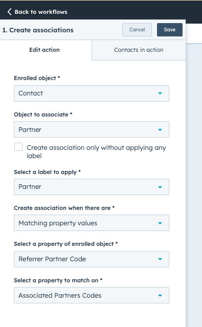 Solved Hubspot Community Associating Contacts To Custom Object Multiple Property Values