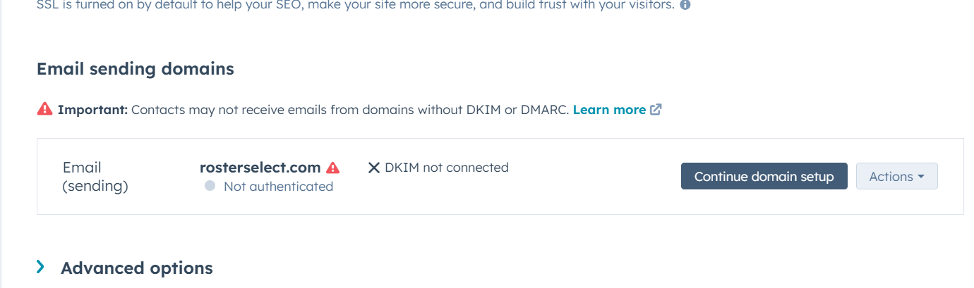 HubSpot Community - Email Domain won't authenticate - HubSpot Community
