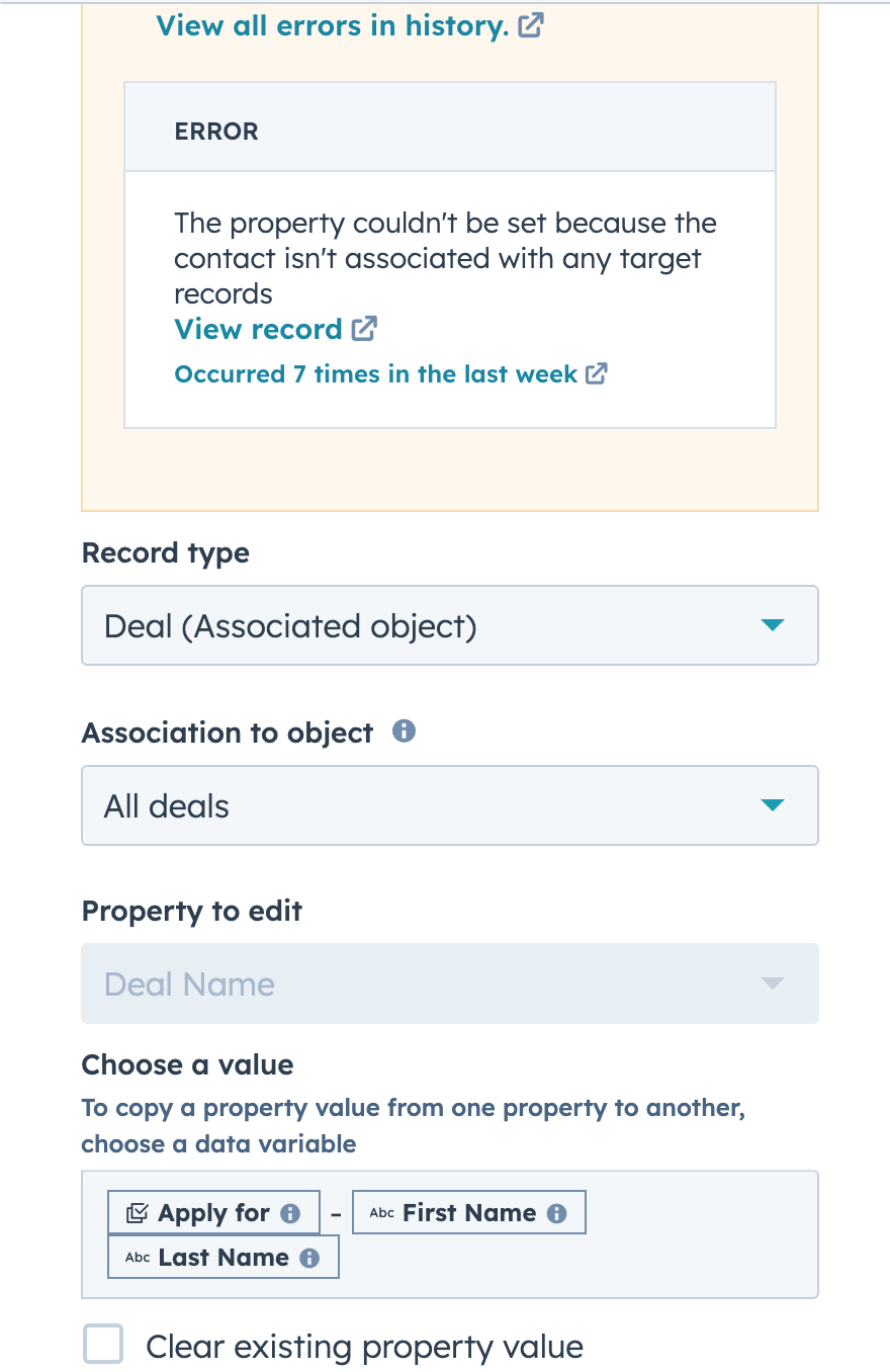 Solved: HubSpot Community - Update deal name based on a property - HubSpot Community