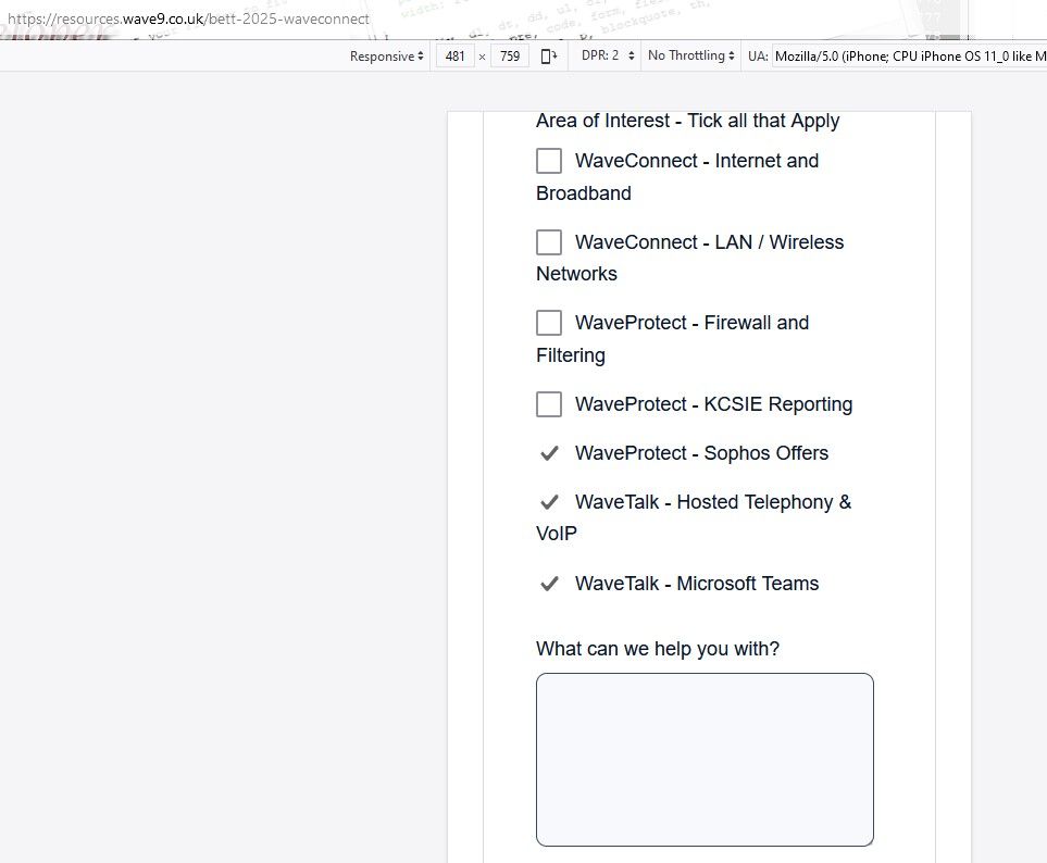 Hubspot Community Form Hosted In Hubspot Checkbox Not Working Correctly In Mobile Phone View
