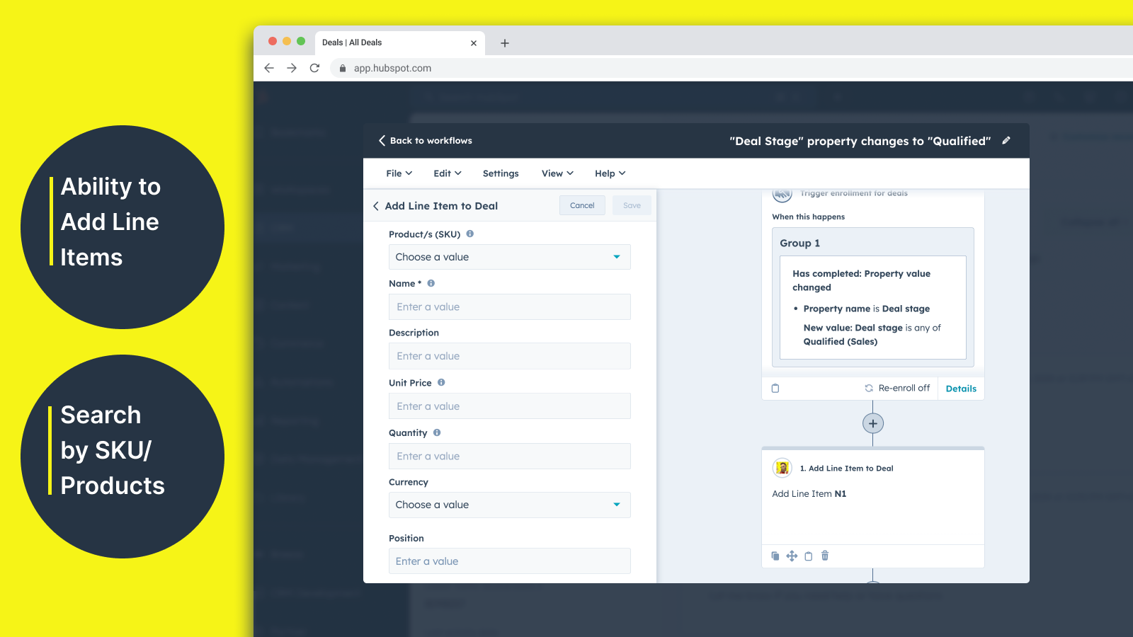 Solved: HubSpot Community - LineNer - Add Line Item - HubSpot Community
