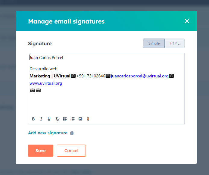 HubSpot Community - Signature generator formatting error - HubSpot ...