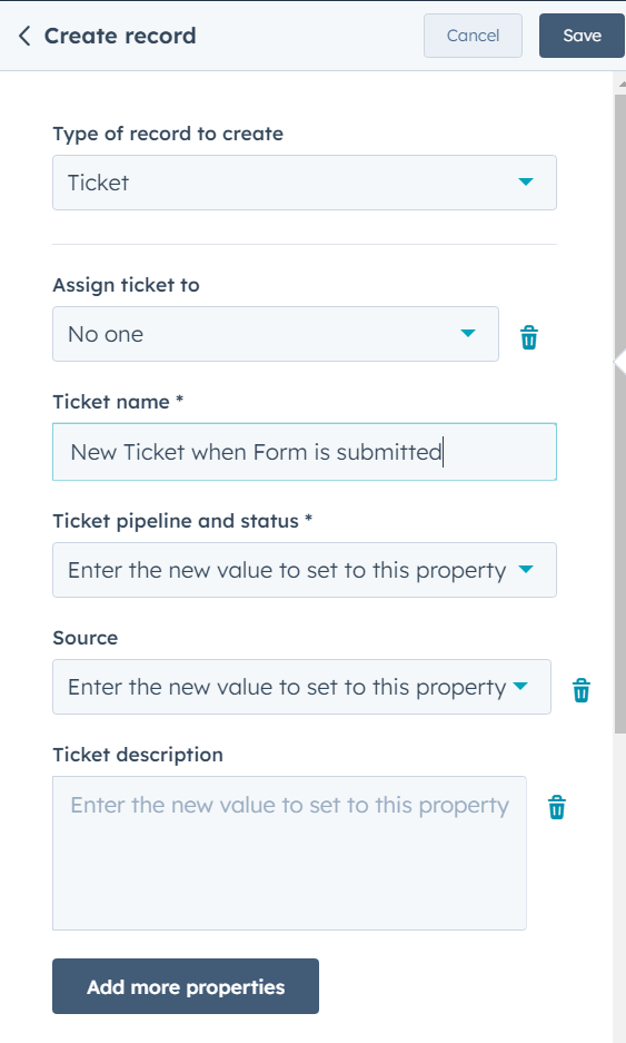 Solved: HubSpot Community - Creating a ticket out of a form submission ...