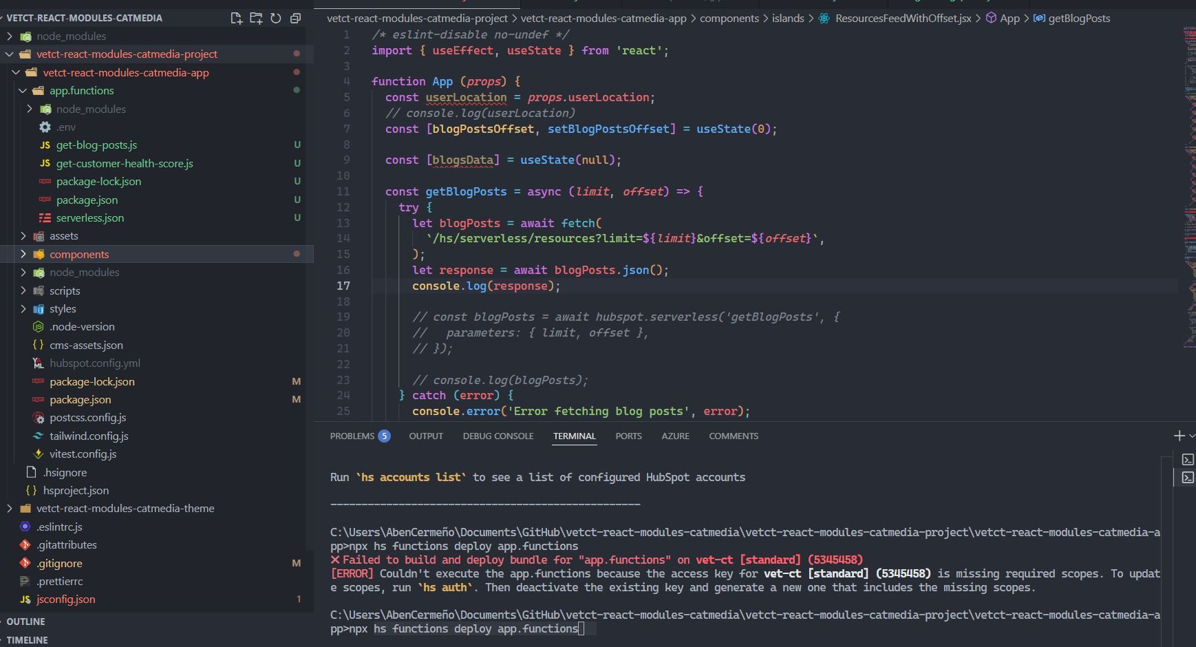 HubSpot Community - React modules Data fetching best approach? - HubSpot Community