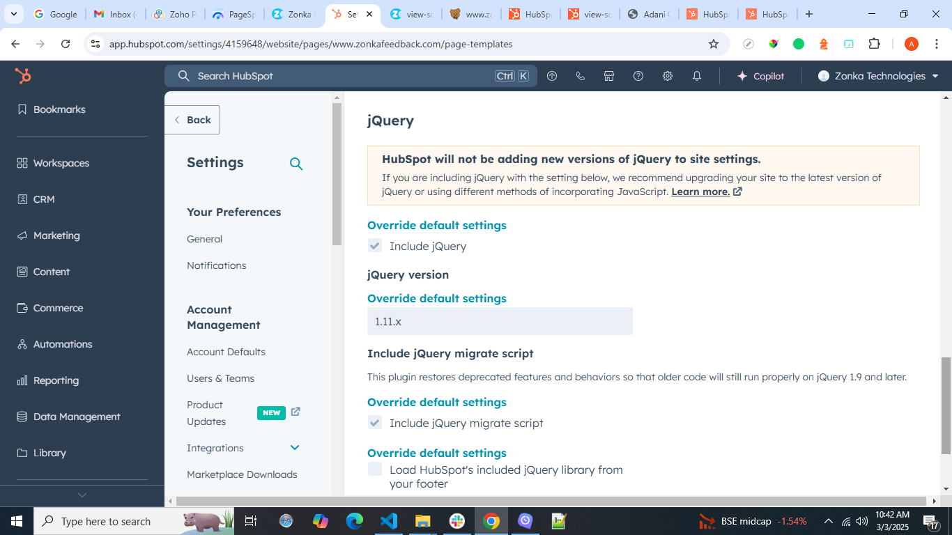 HubSpot Community - Preload layout.css and defer jquery-1.11.2.js for remove eliminate render ...