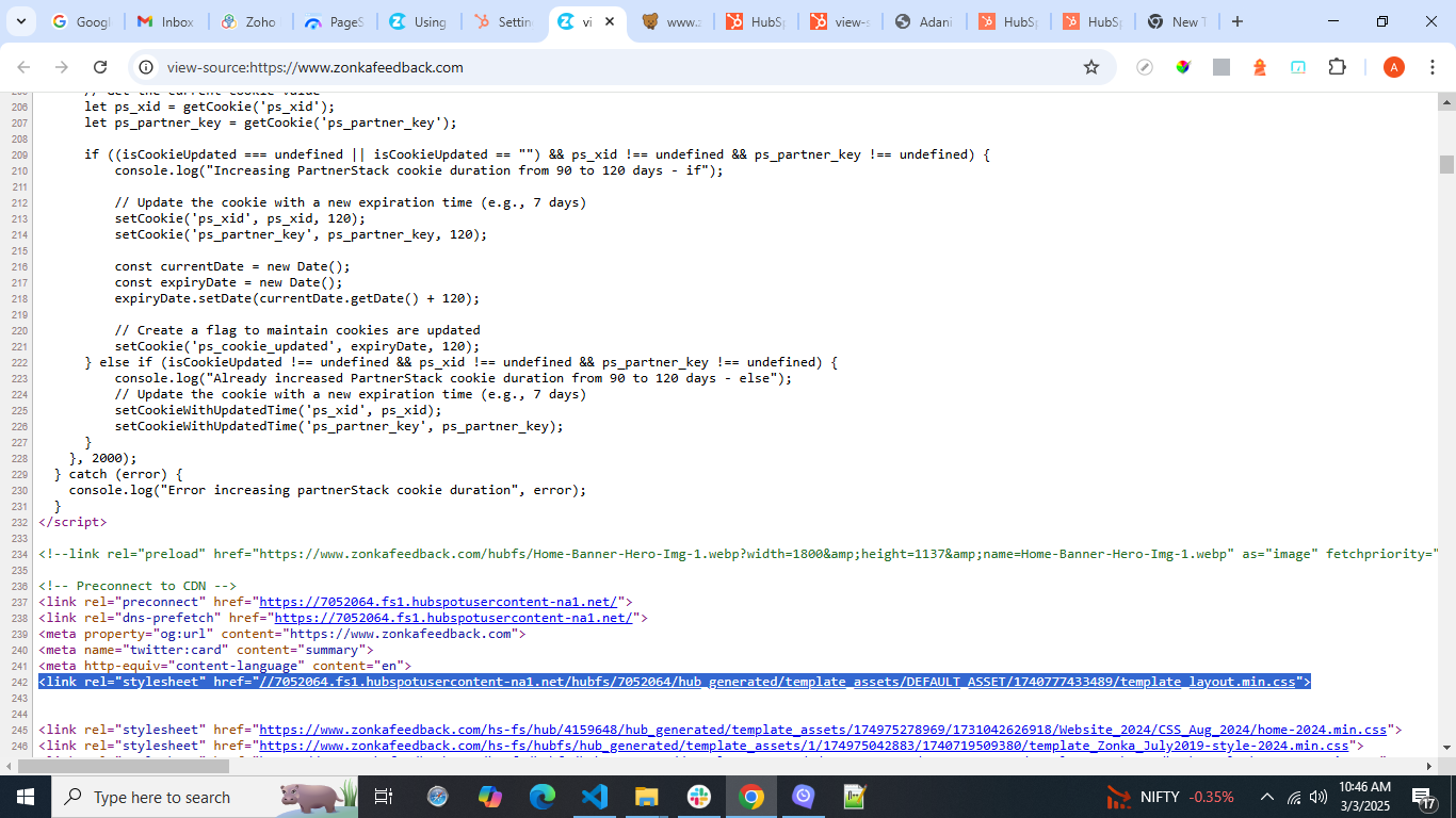HubSpot Community - Preload layout.css and defer jquery-1.11.2.js for remove eliminate render ...