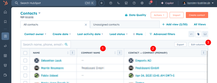 Solved: HubSpot Community - Is it possible to create a list of Marketing Contacts organized by ...