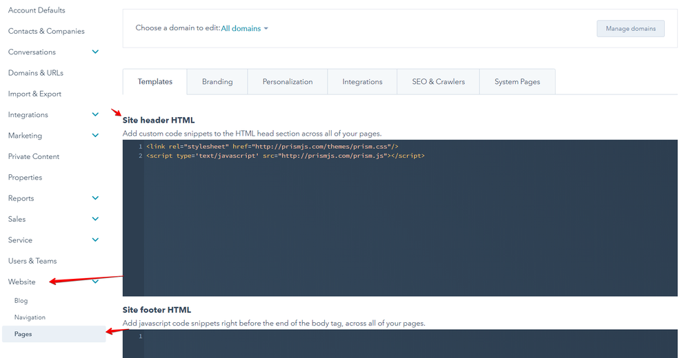 Solved Hubspot Community Correctly Using Prismjs Syntax Highlighter For Hubspot Blog Posts