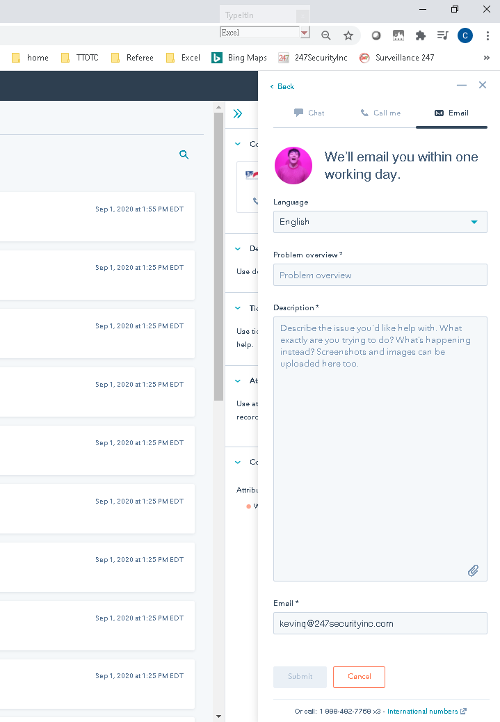 Hubspot Community Chat With Hubspot Blocking Screen Hubspot Community 